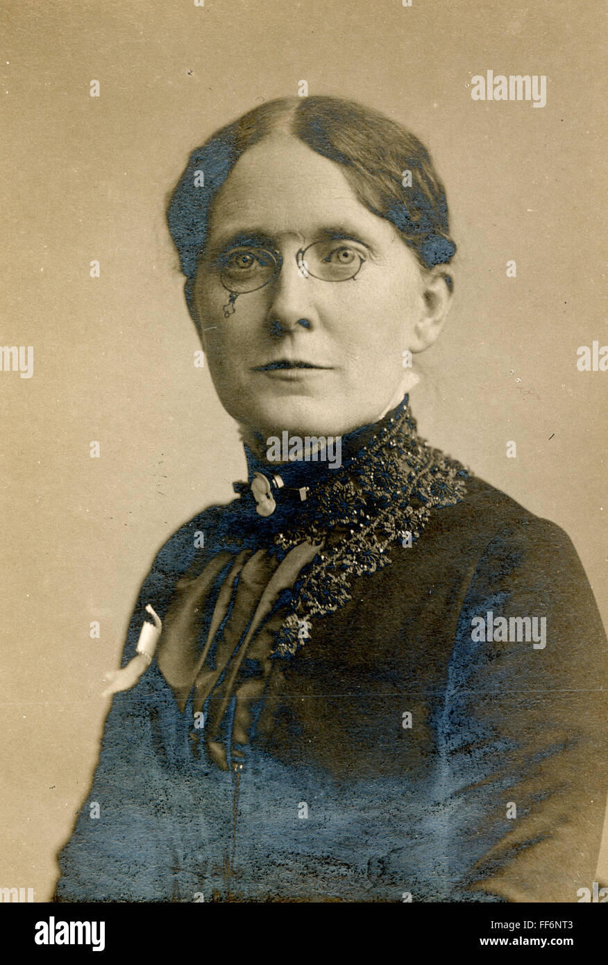 FRANCES ELIZABETH WILLARD /n(1839-1898). American temperance reformer Stock Photo - Alamy