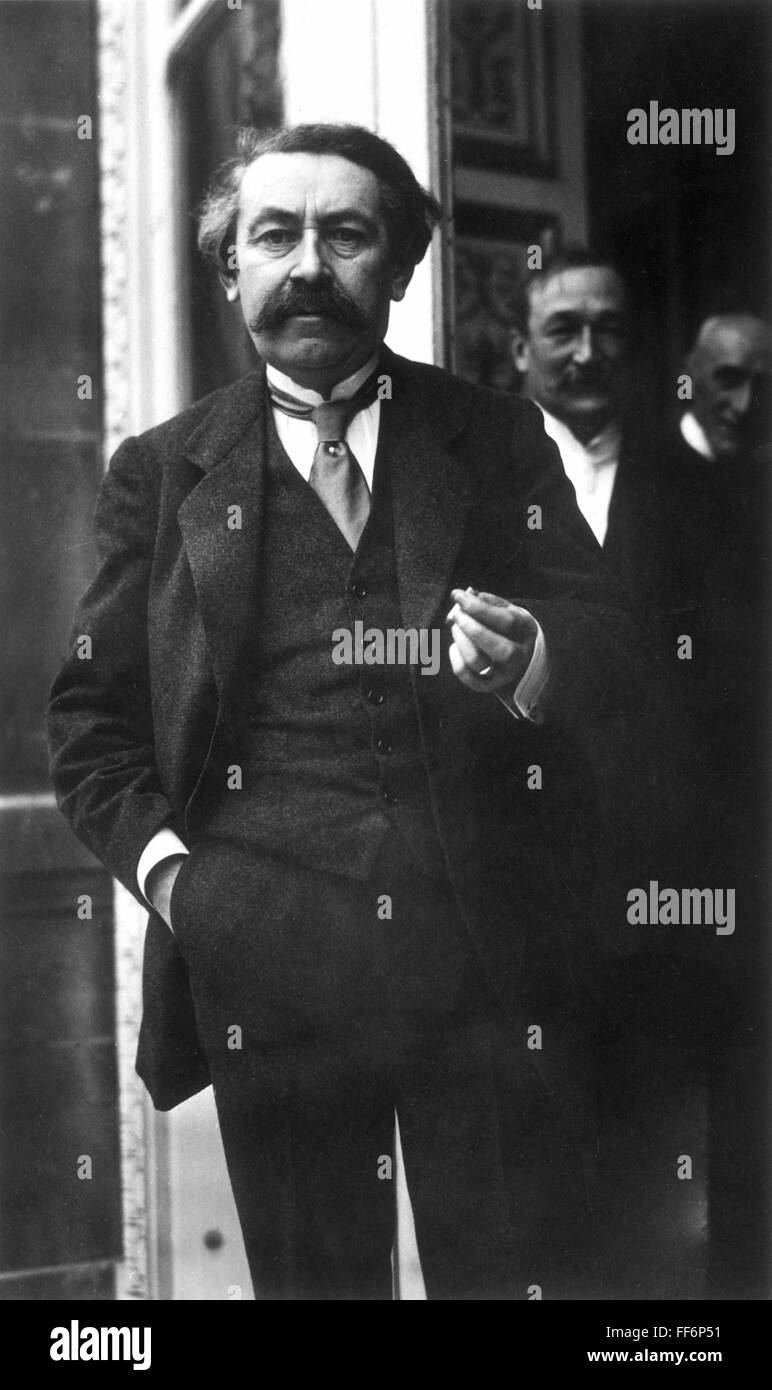 ARISTIDE BRIAND (1862-1932). /nFrench statesman. Photograph, n.d Stock ...