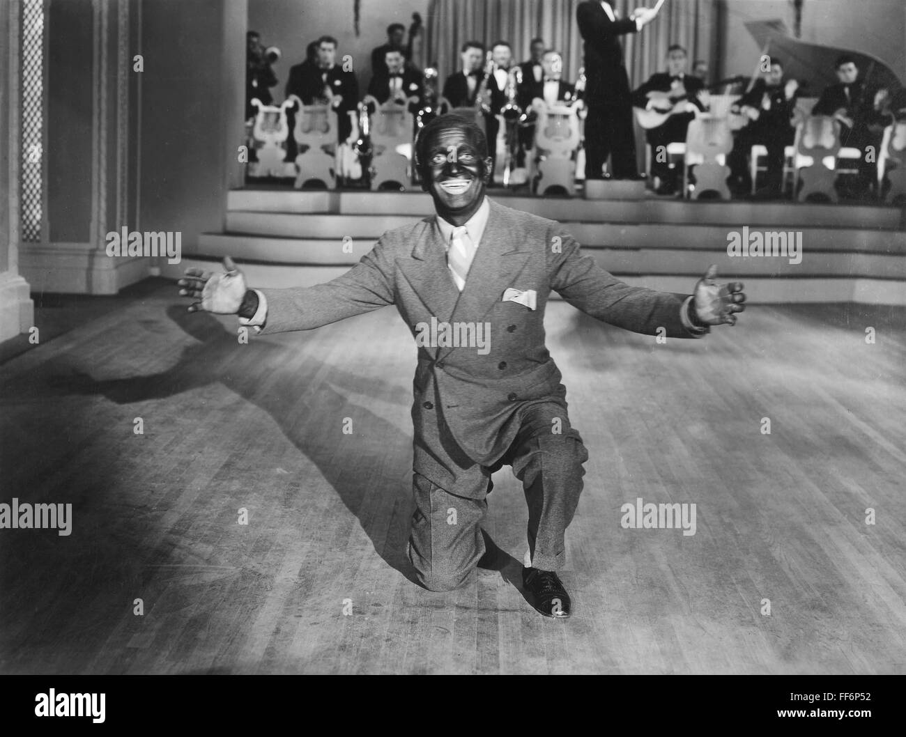 AL JOLSON (1886-1950). /nAmerican singer. In 'The Jazz Singer,' 1927 ...