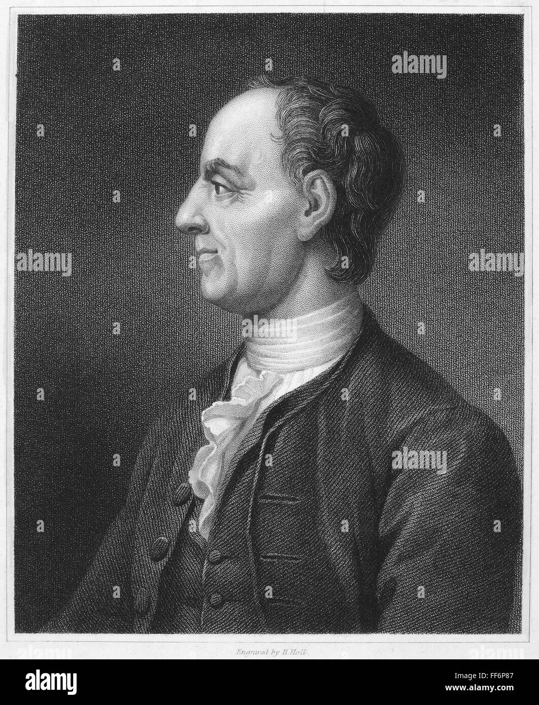 LEONARD EULER (1707-1783). /nSwiss mathematician and physicist. Stipple ...
