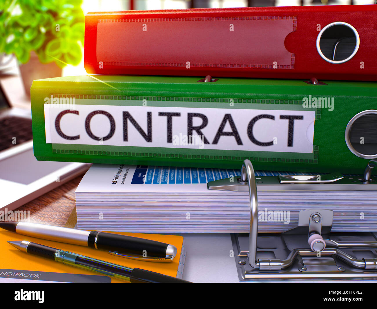 Folder contract hi-res stock photography and images - Alamy