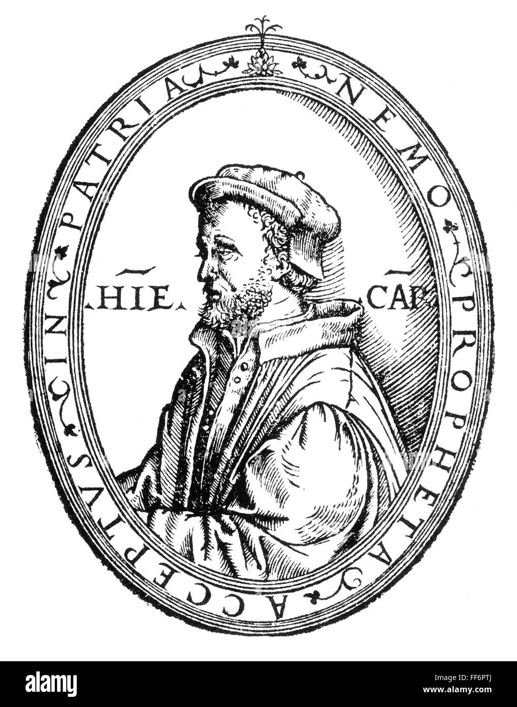 Girolamo or gerolamo cardano 1501 1576 hi-res stock photography and ...