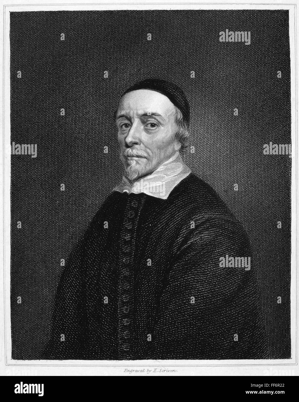 WILLIAM HARVEY (1578-1657). /nEnglish physician and anatomist. Steel ...