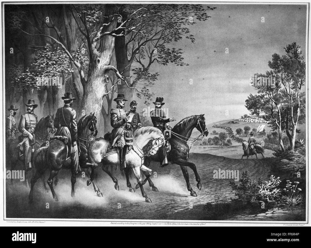 American civil war surrender lee hi-res stock photography and images ...