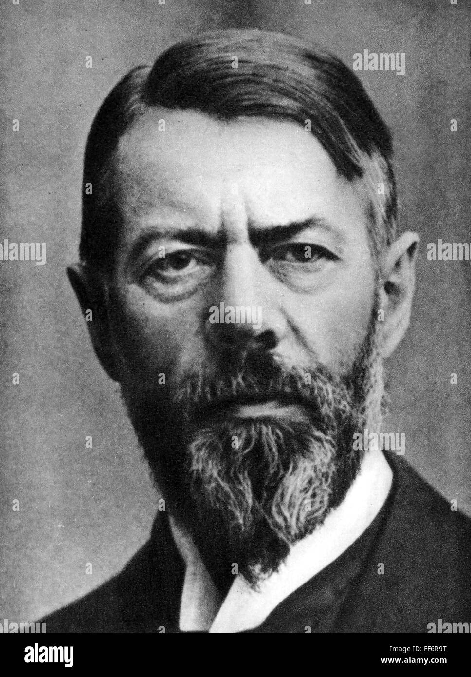 MAX WEBER (1864-1920). /nGerman political economist and sociologist ...