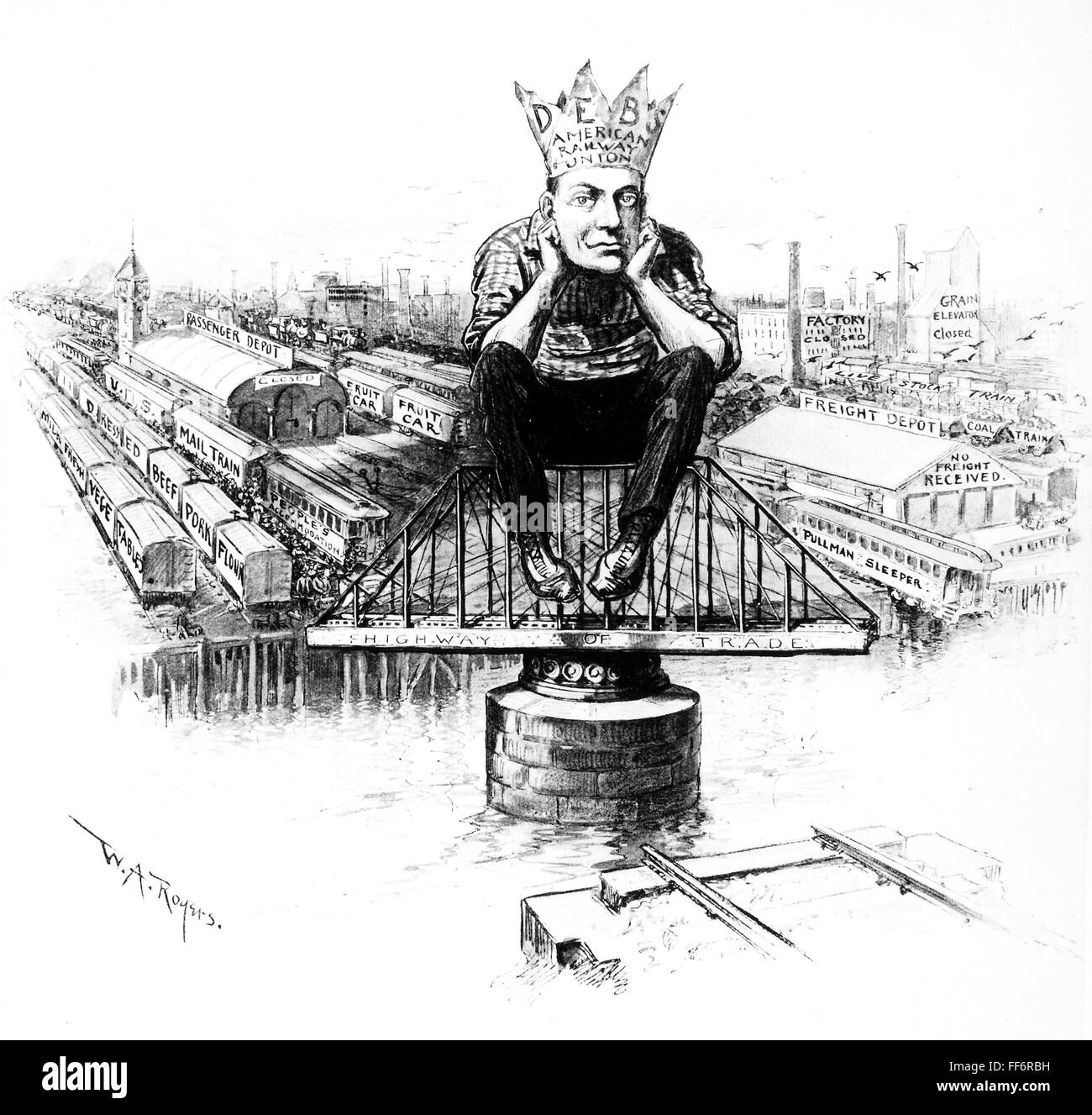 EUGENE DEBS (1855-1926). /nEugene Victor Debs. American Socialist ...