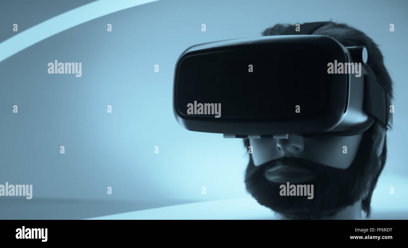 New reality future concept virtual hi-res stock photography and images ...