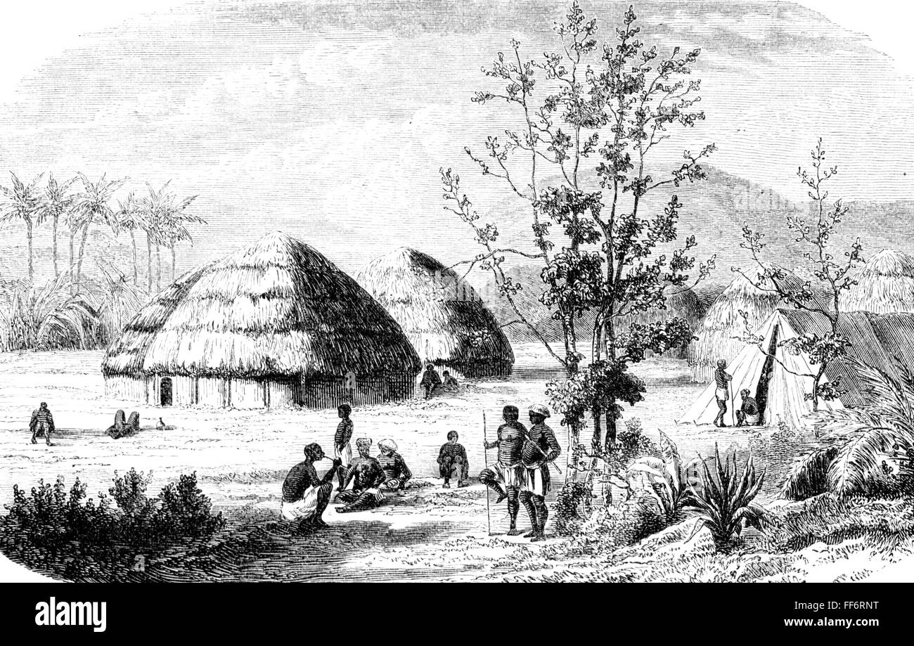 Indigenous village Black and White Stock Photos & Images - Alamy