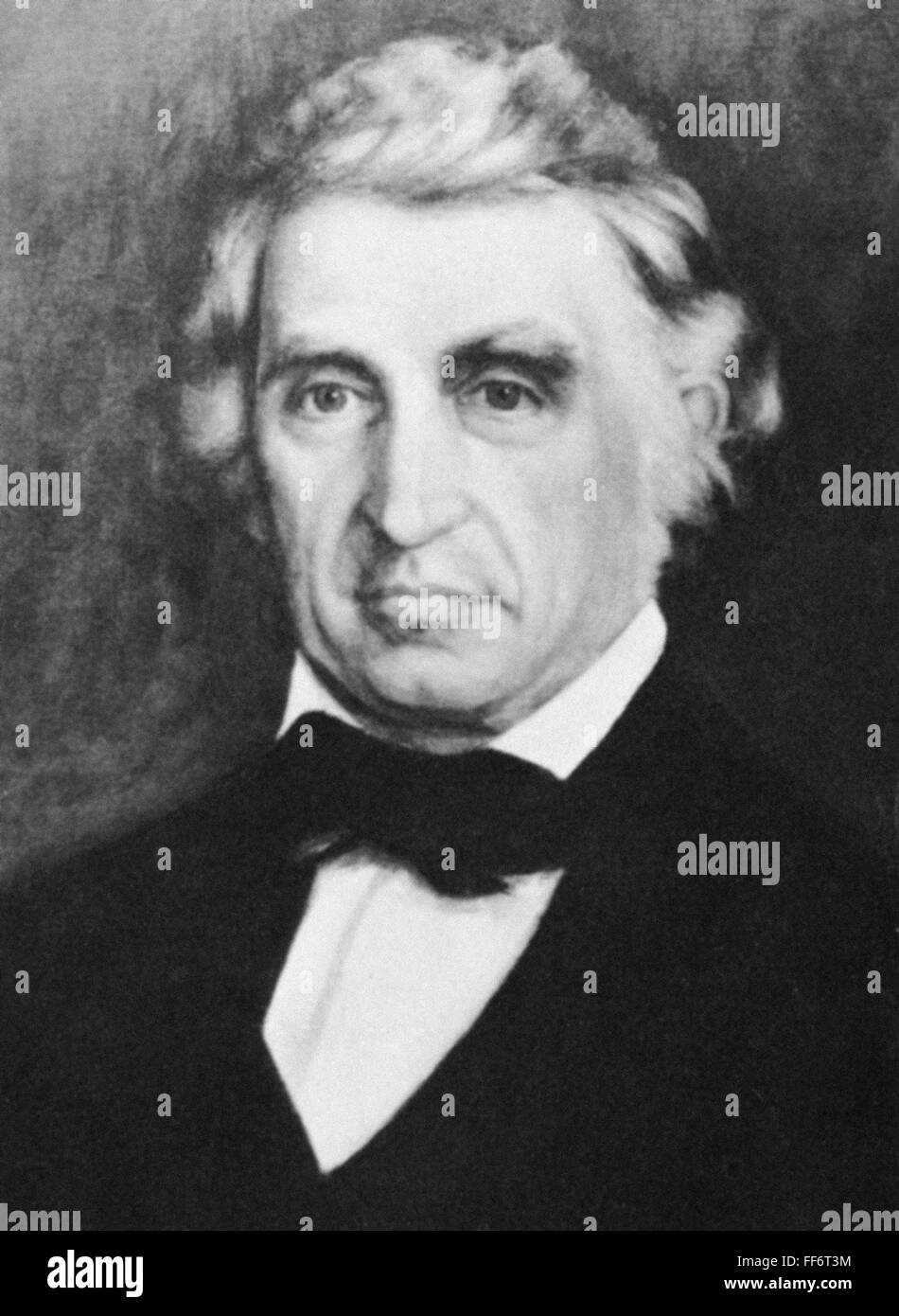 WILLIAM BEAUMONT /n(1785-1853). American surgeon Stock Photo - Alamy