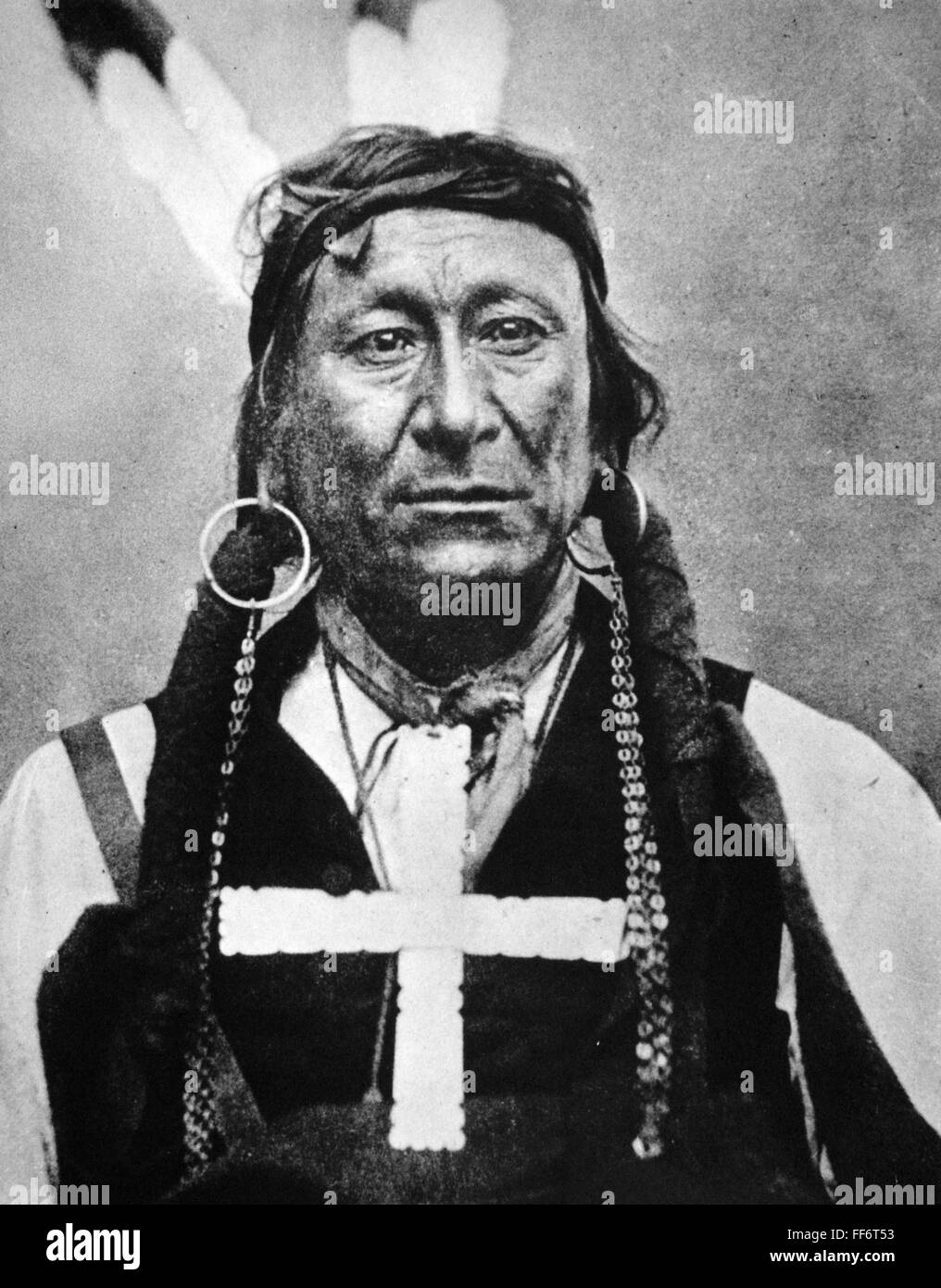NATIVE AMERICANS: SIOUX. /nYoung Man Afraid of His Horse, c1900 Stock ...
