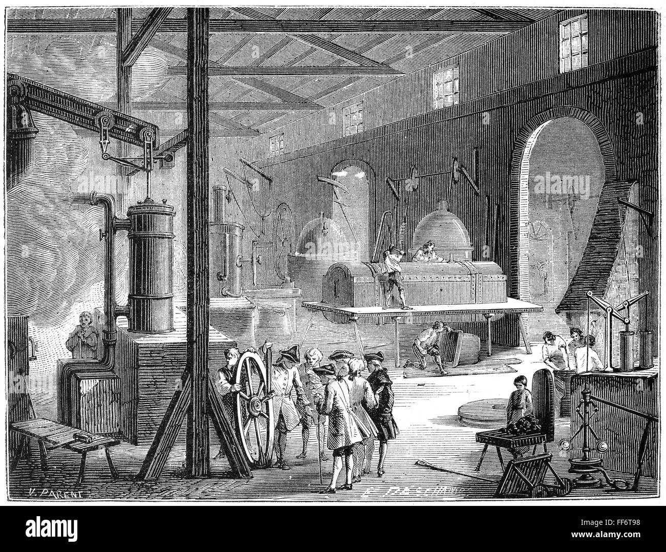 SOHO ENGINEERING WORKS. /nSoho Engineering Works at Birmingham, England ...