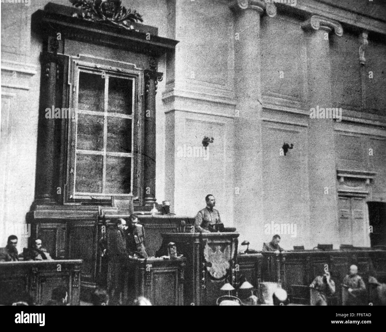 RUSSIA: REVOLUTION OF 1917. /nThe first session of the Duma of the ...