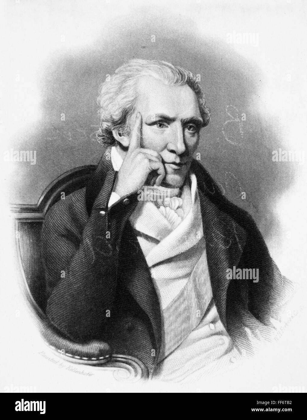 BENJAMIN THOMPSON /n(1753-1814). Count Rumford. American physicist ...
