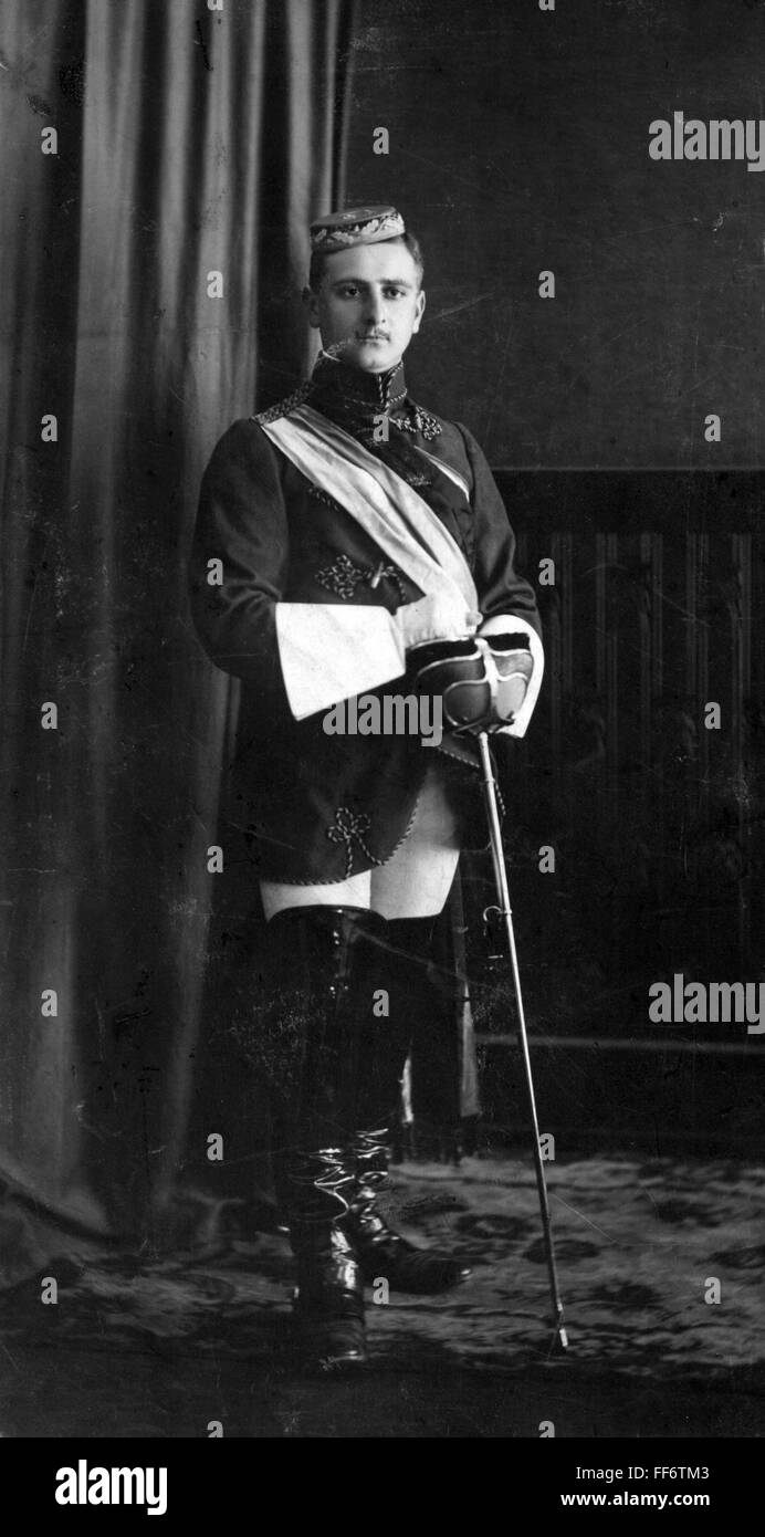 pedagogy, students, member of a student corporation in full gala, circa ...