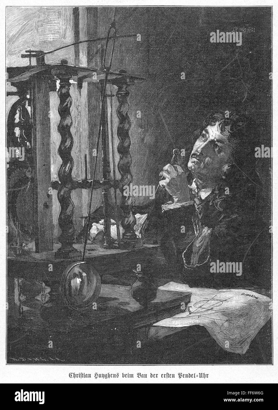 CHRISTIAN HUYGENS /n(1629-1695). Dutch mathematician and physicist ...