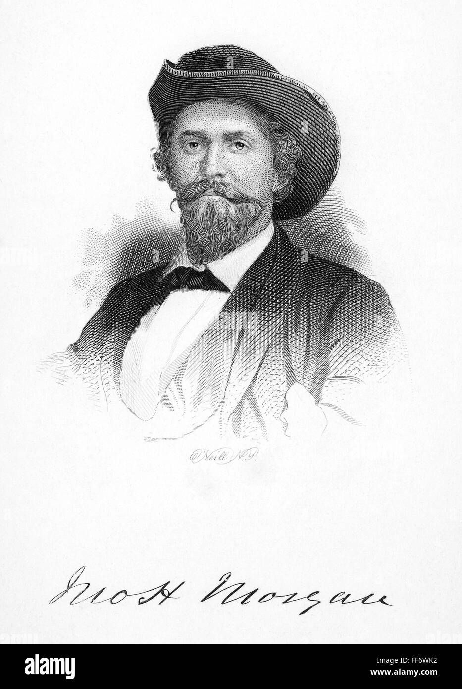 JOHN HUNT MORGAN /n(1825-1864). American Confederate cavalry commander ...