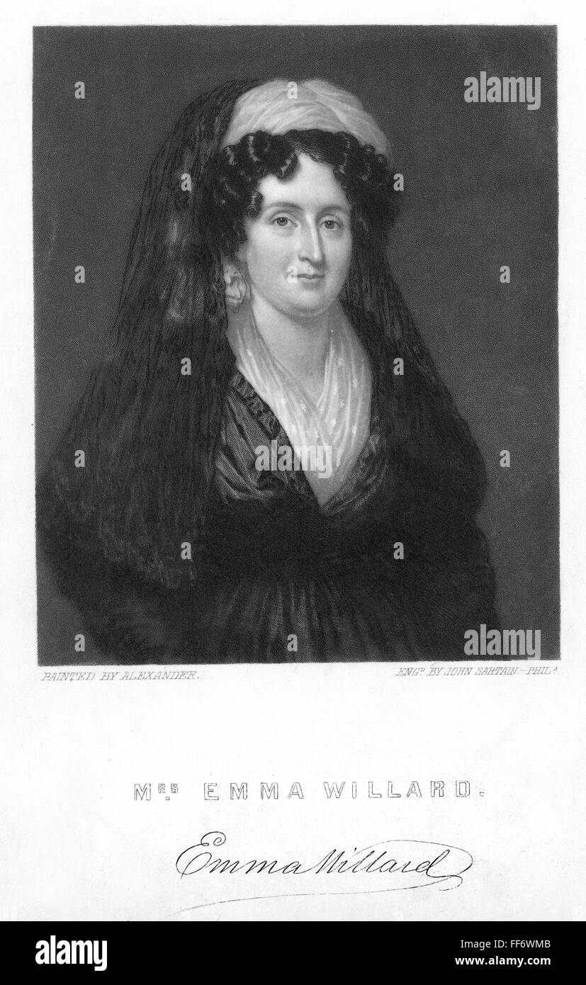 Emma hart willard hi-res stock photography and images - Alamy