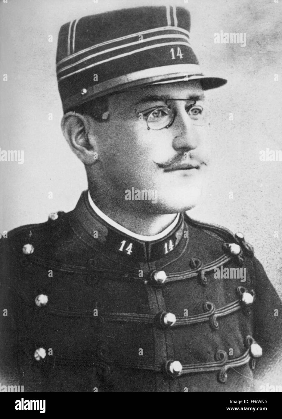 ALFRED DREYFUS (1859-1935). /nFrench army officer. Photographed c1894 ...