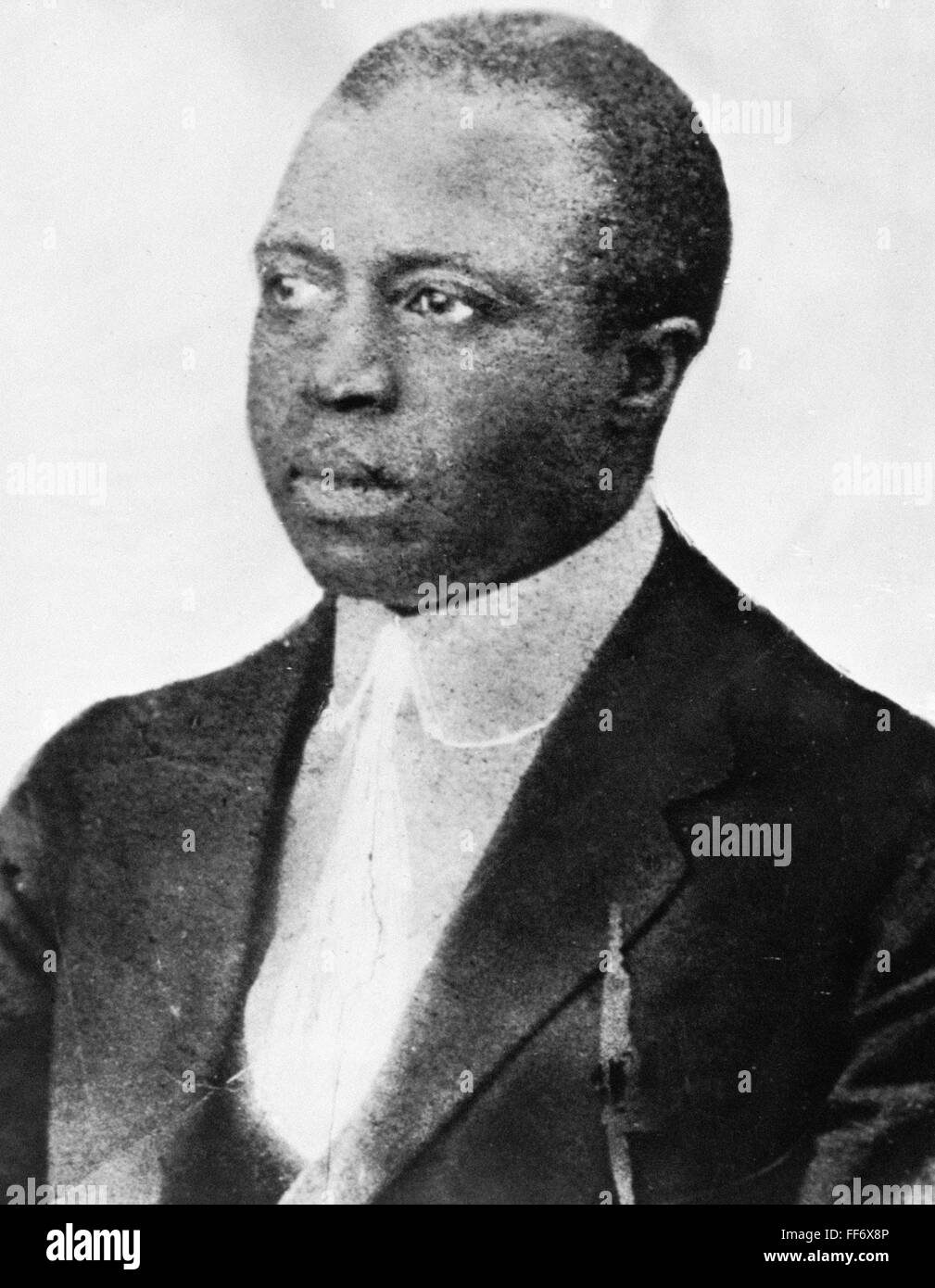 SCOTT JOPLIN (1868-1917). /nAmerican composer. Photographed c1908 Stock ...