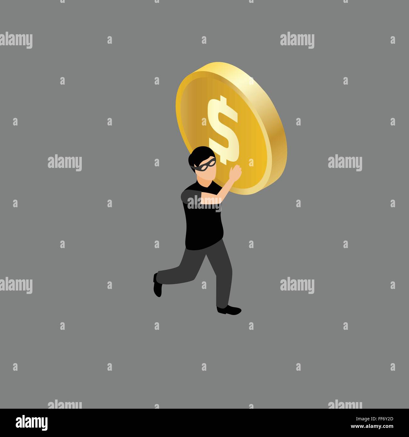 Thief character hi-res stock photography and images - Alamy