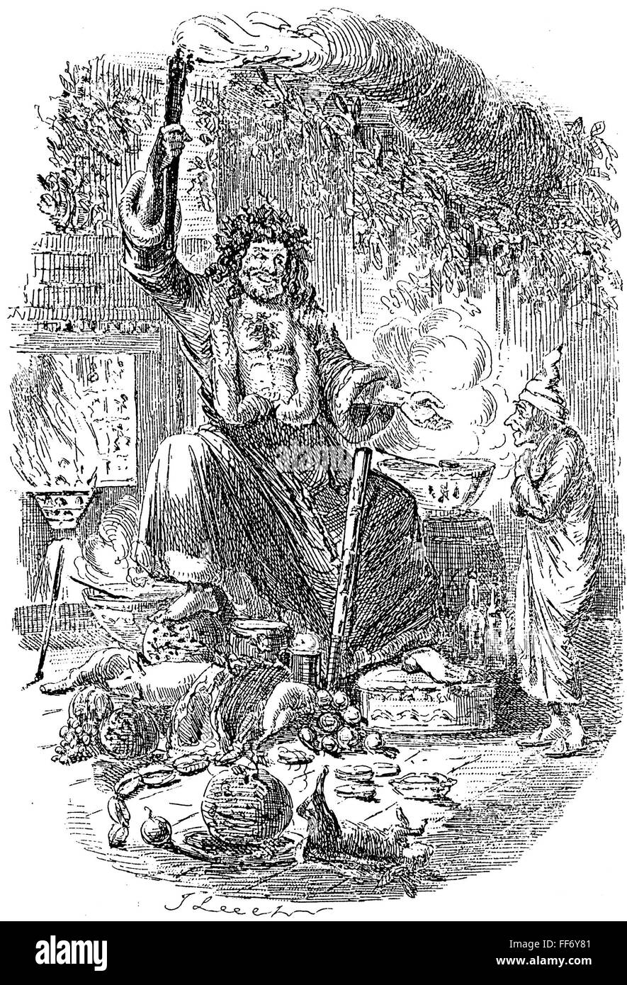 A CHRISTMAS CAROL. /nThe second of the three spirits, the Ghost of ...