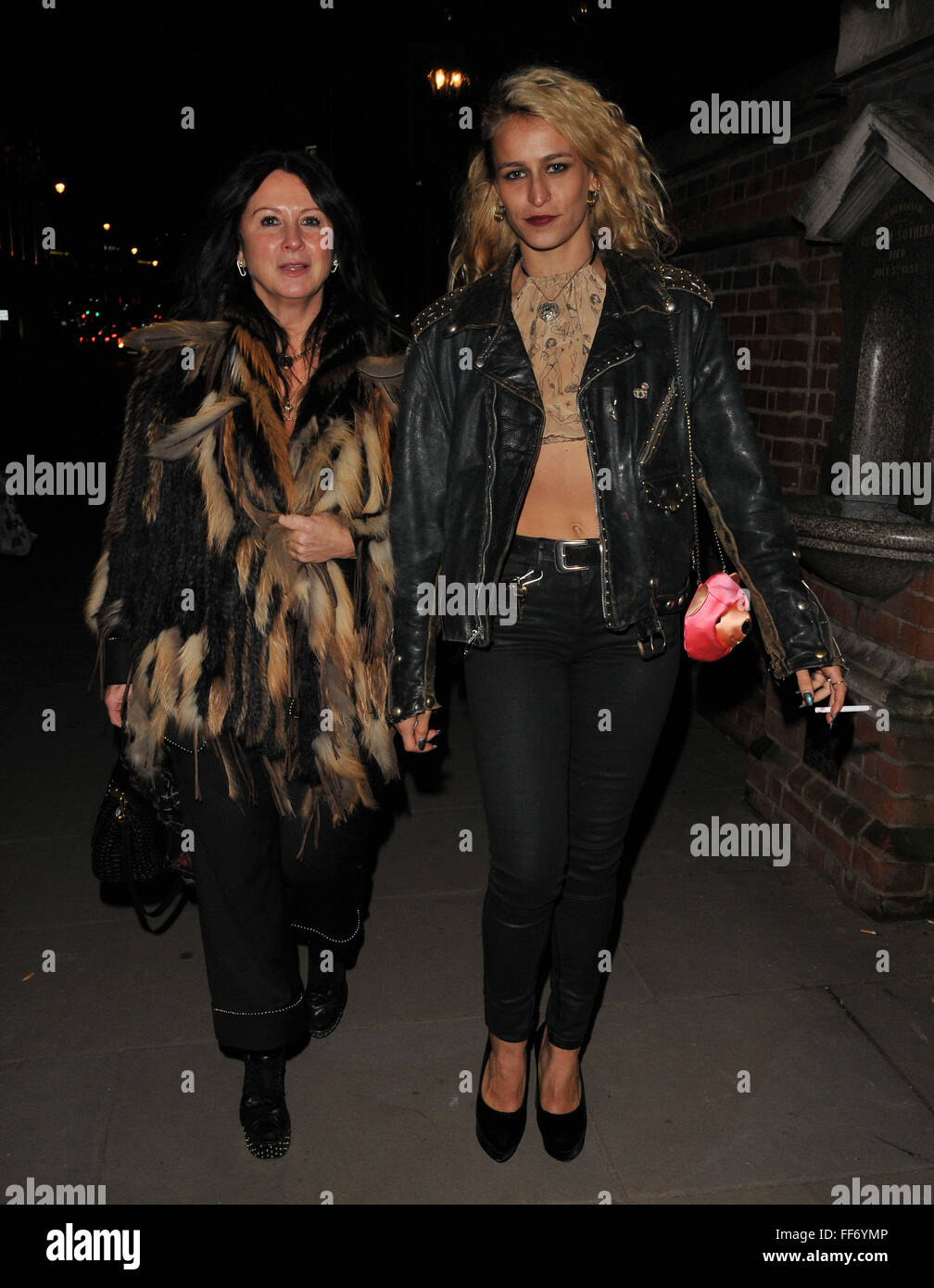London, UK. Fran Cutler & Alice Dellal at the Messika by Vivienne ...