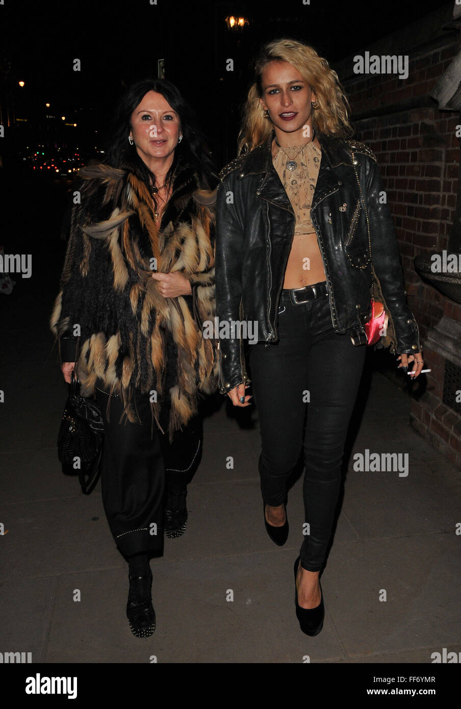 London, UK. Fran Cutler & Alice Dellal at the Messika by Vivienne ...