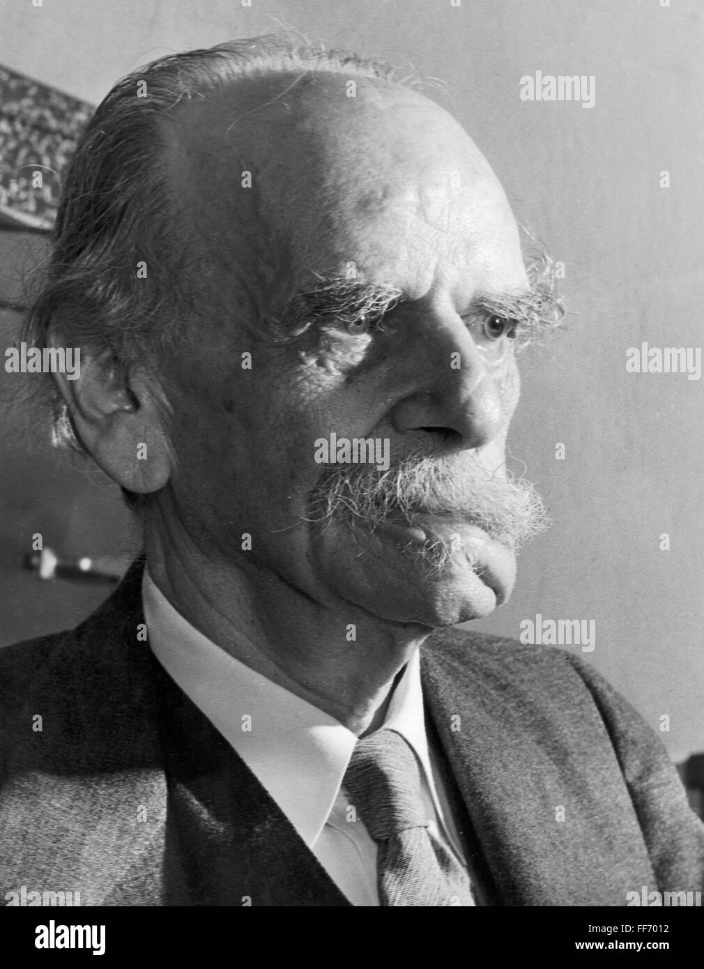 FRANZ BOAS (1858-1942). /nAmerican anthropologist. Photographed c1940 ...