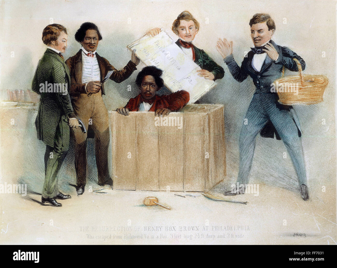 UNDERGROUND RAILROAD. /nThe escape of Henry Brown from Richmond to ...