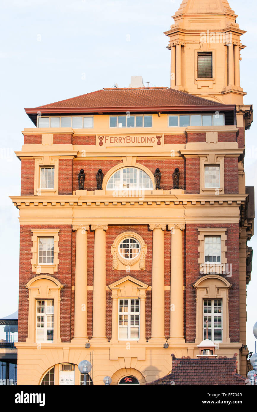 Auckland ferry terminal pier hi-res stock photography and images - Alamy