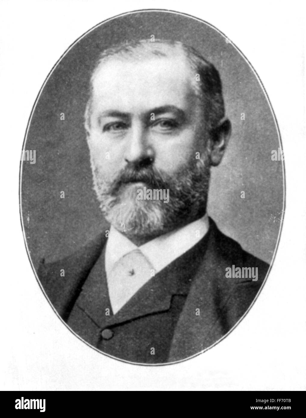 JACOB HENRY SCHIFF (1847-1920). American financier. Photographed c1899 ...