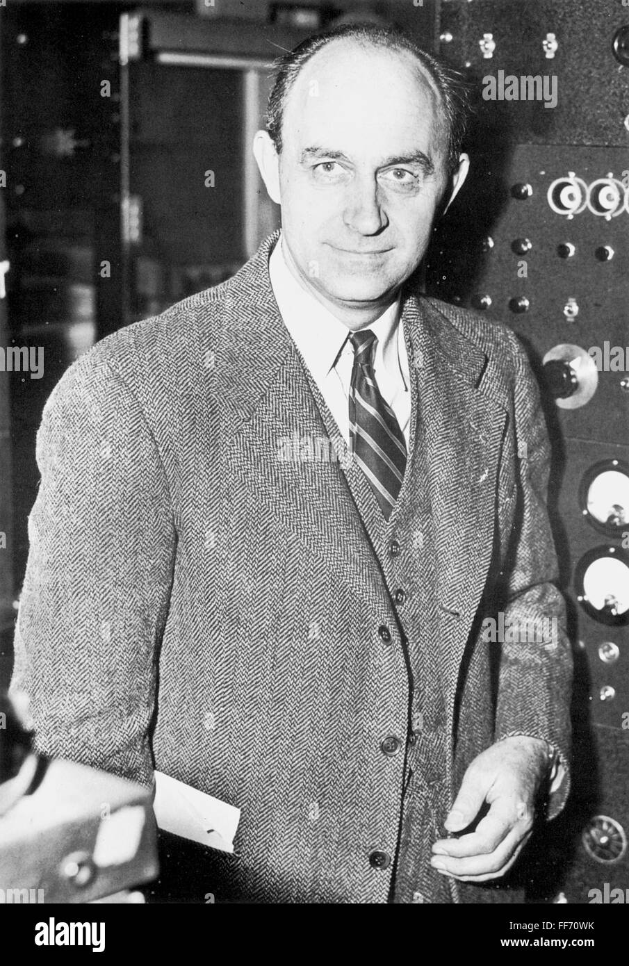 ENRICO FERMI (1901-1954). /nItalian physicist Stock Photo - Alamy
