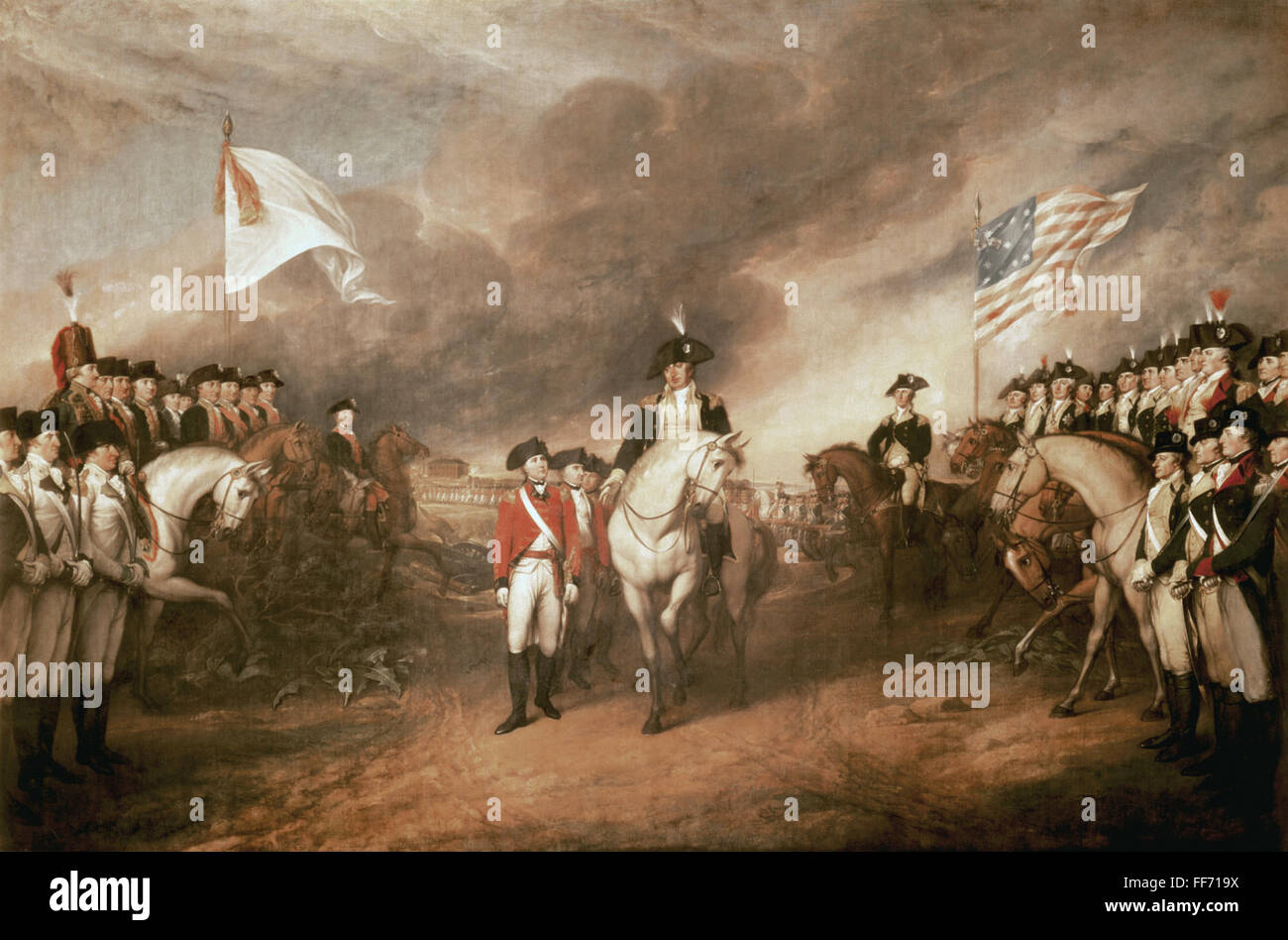 YORKTOWN: SURRENDER, 1781. /nThe surrender of Lord Charles Cornwallis ...