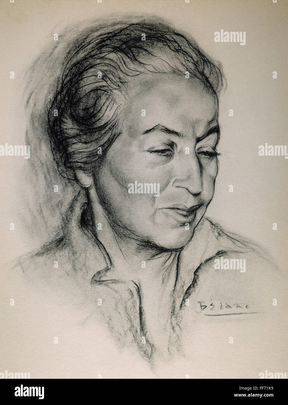 The poet gabriela mistral hi-res stock photography and images - Alamy