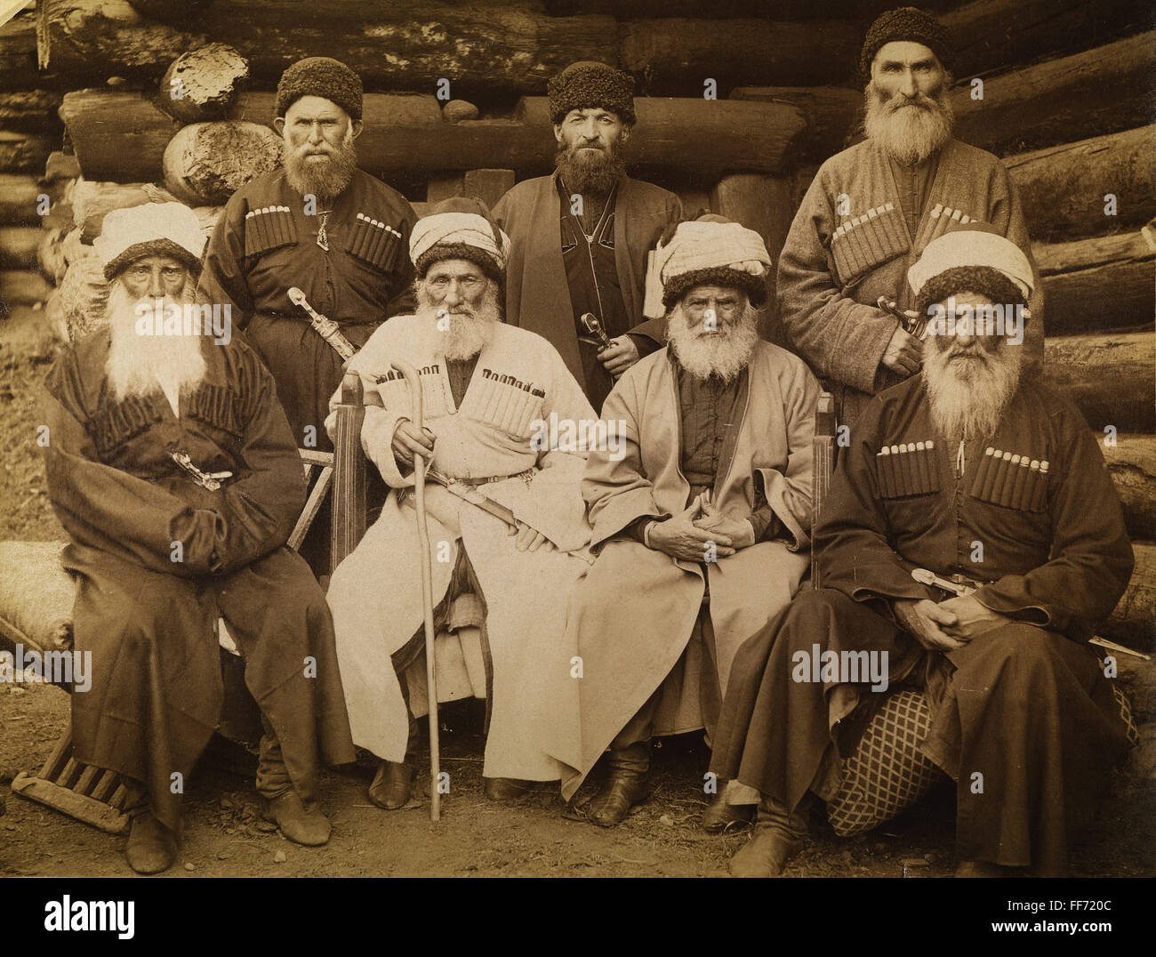 RUSSIA: COSSACKS, c1900. /nPhotograph Stock Photo - Alamy