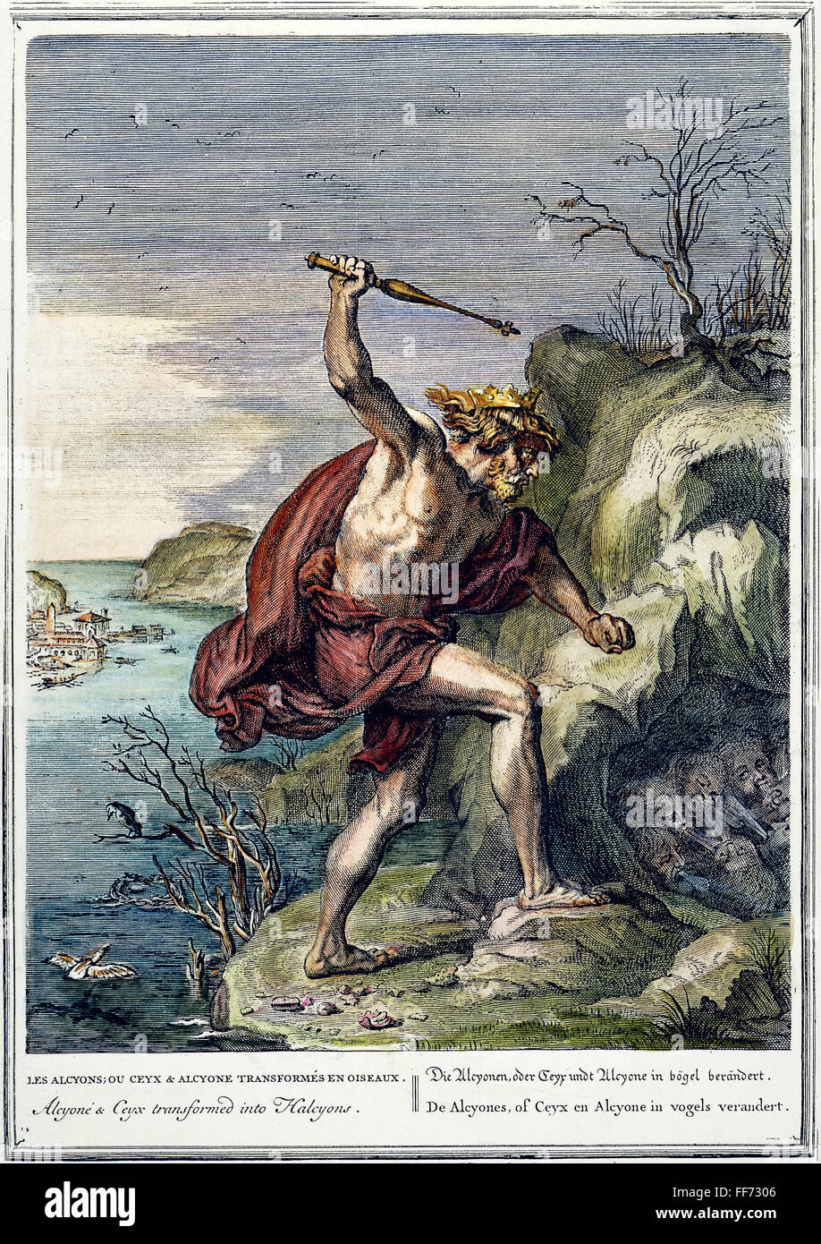 AEOLUS KEEPING THE WINDS. /nAeolus, ruler of the winds, keeping the ...