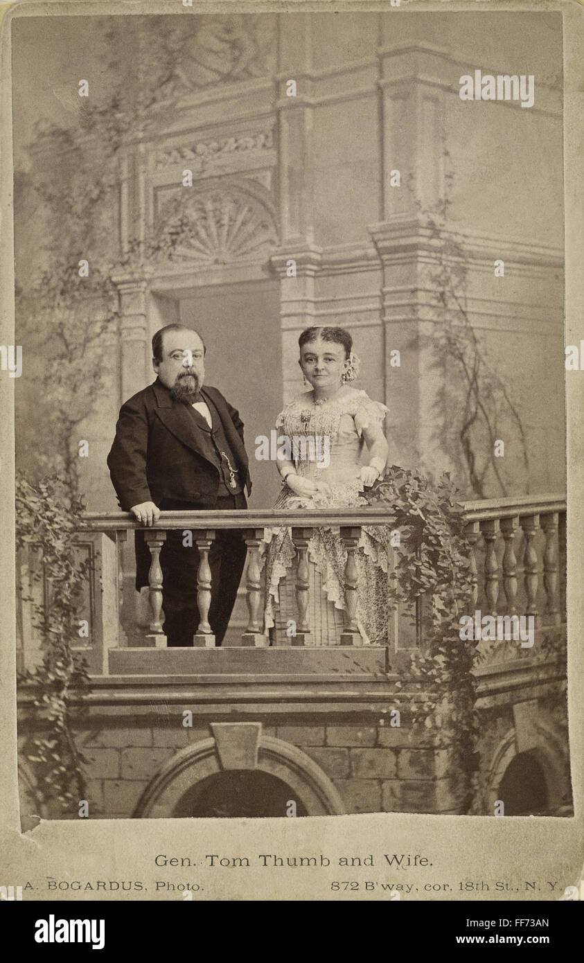 CHARLES STRATTON AND WIFE. /nCharles Sherwood Stratton (1838-1883 ...