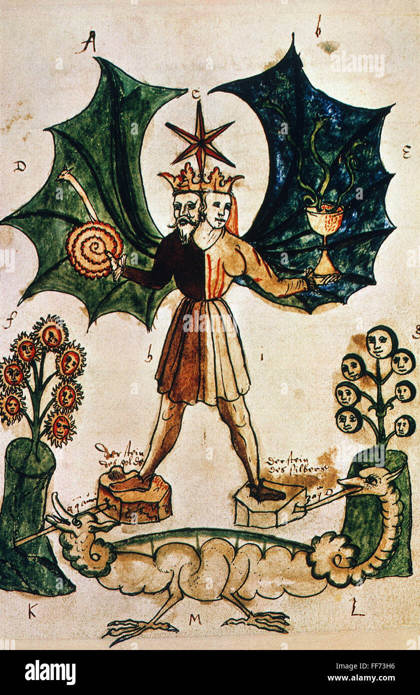 Alchemy manuscript hi-res stock photography and images - Alamy