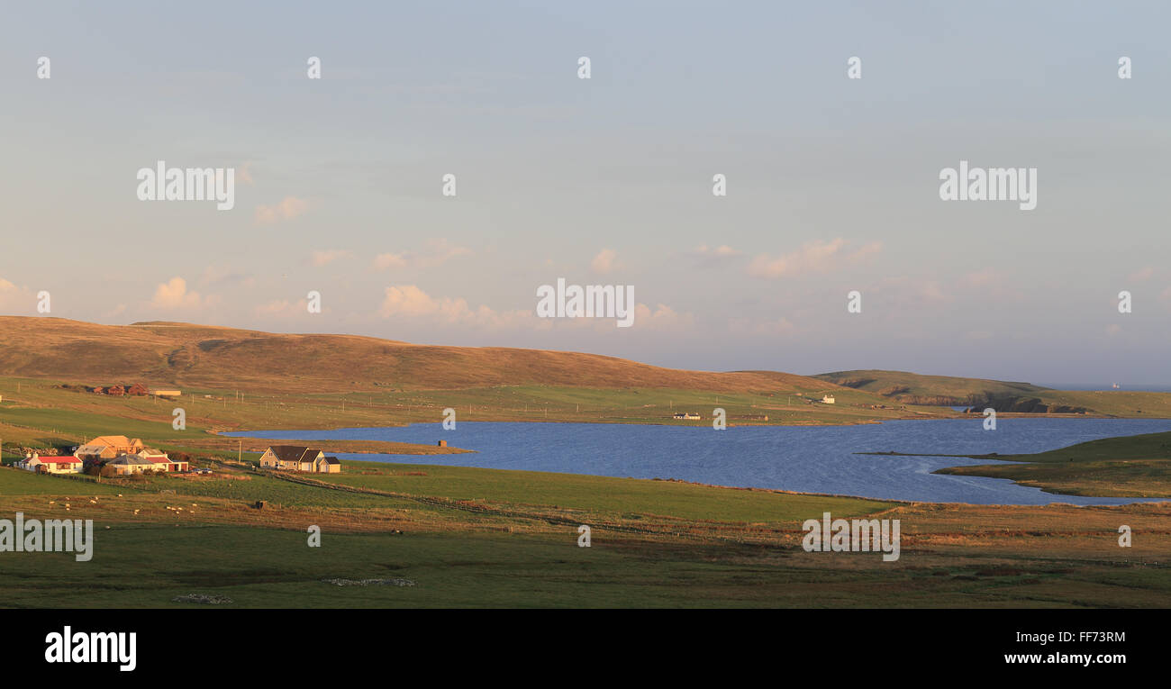 Loch of spiggie hi-res stock photography and images - Alamy