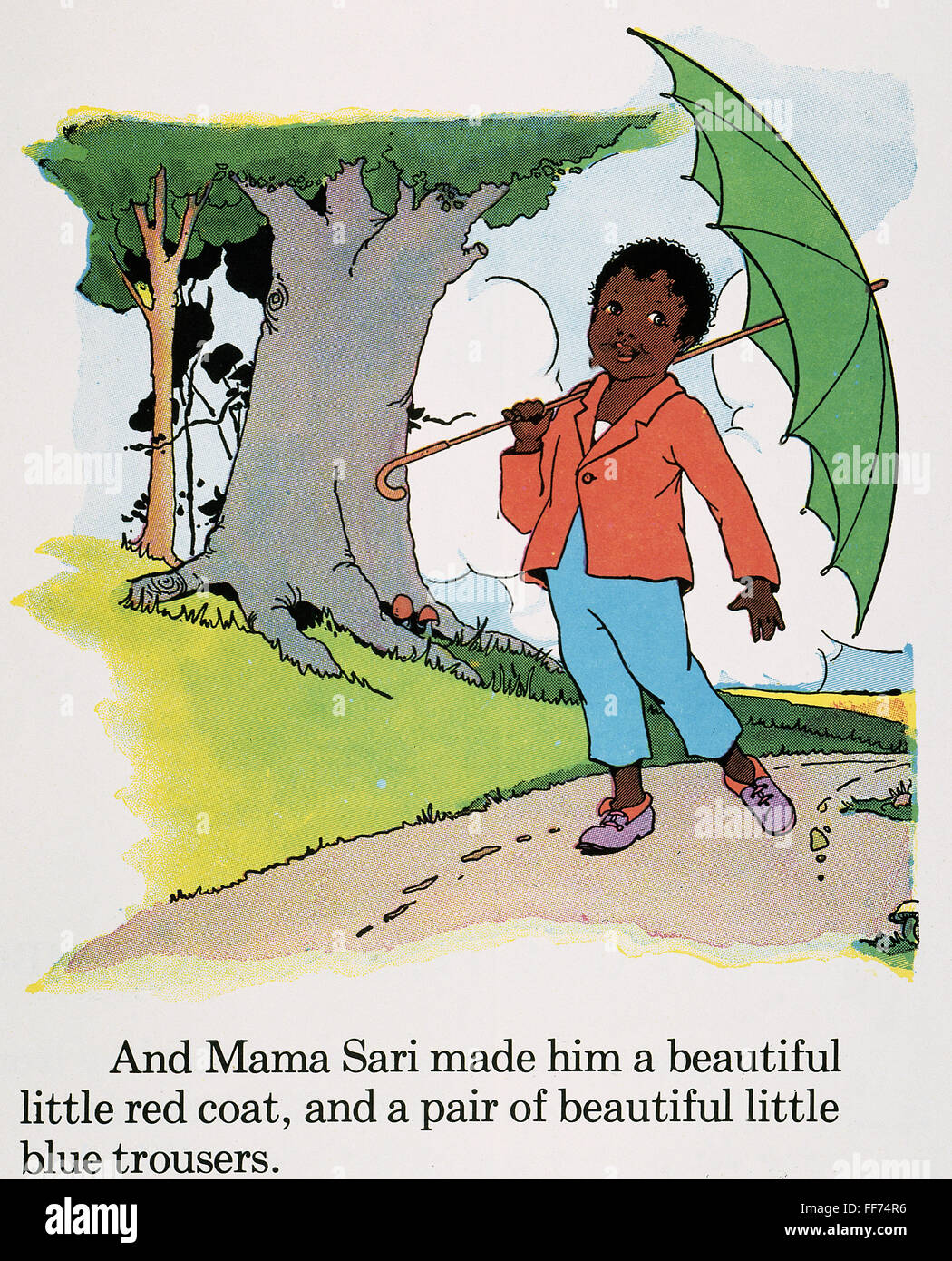LITTLE BLACK SAMBO, 1925. /n'And Mama Sari made him a beautiful little ...
