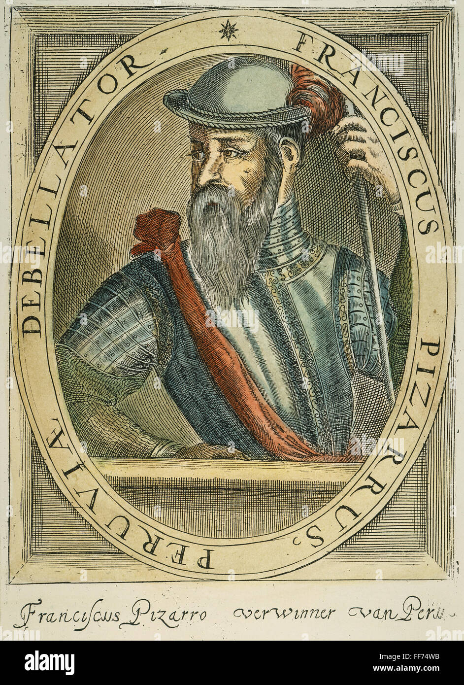 FRANCISCO PIZARRO /n(c1475-1541). Spanish explorer and conqueror of ...
