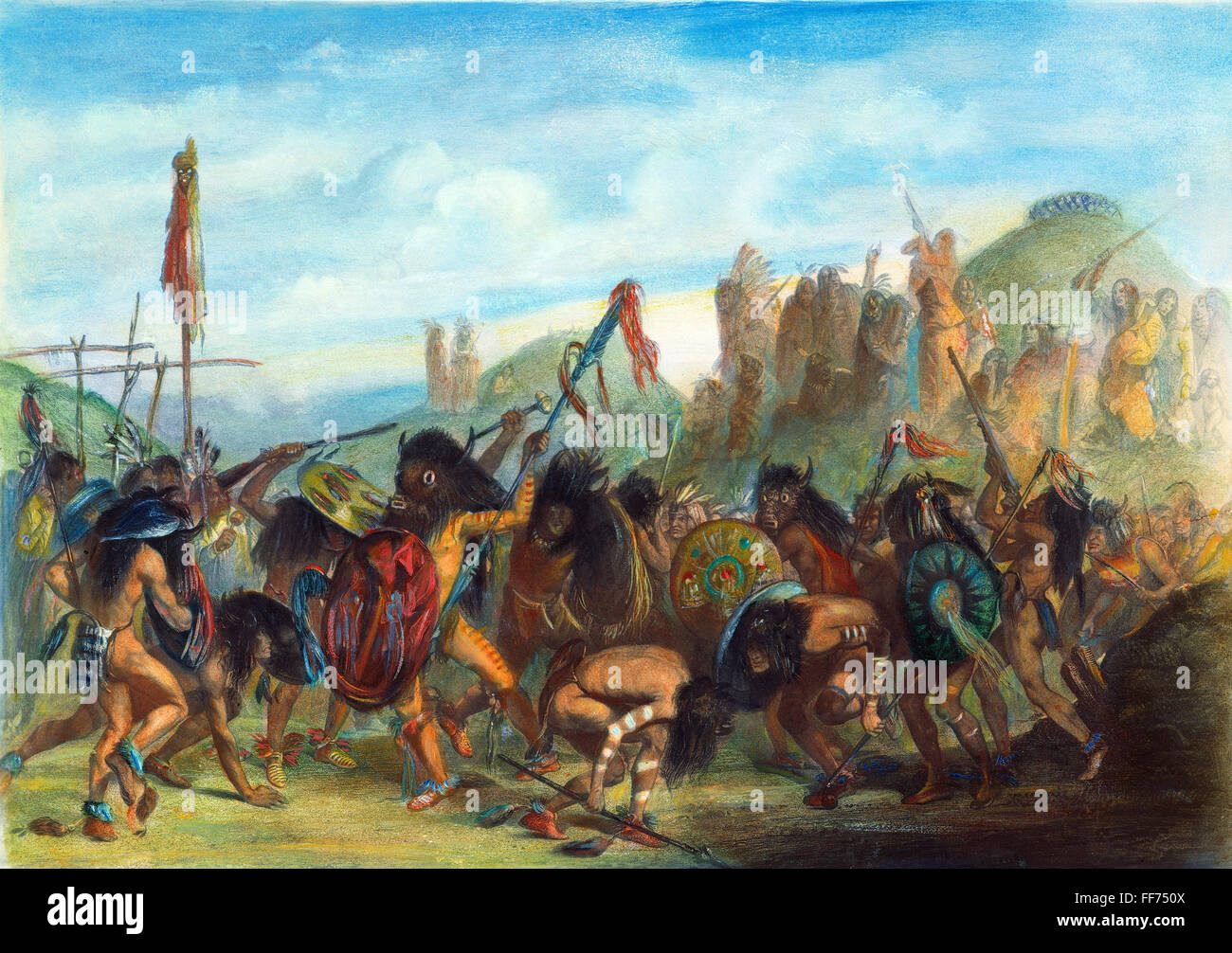 Mandan tribe hi-res stock photography and images - Alamy