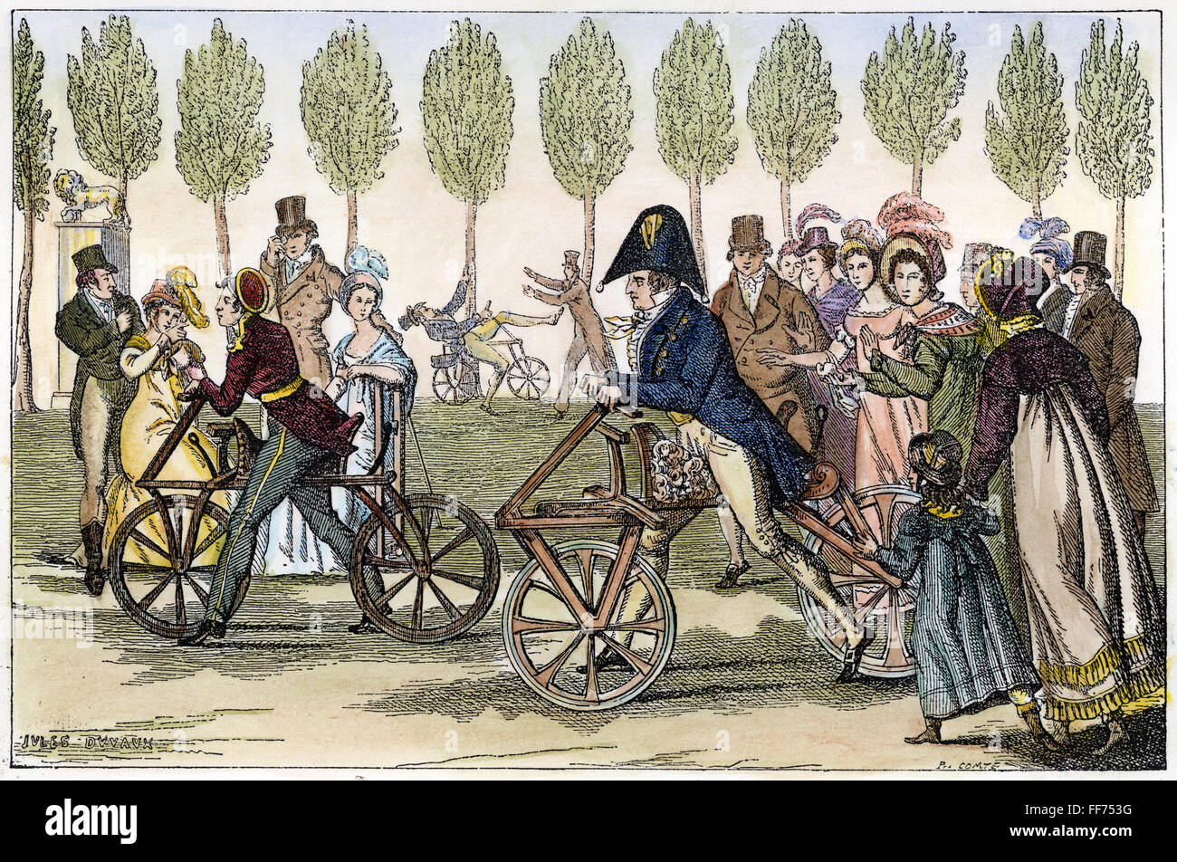 Velocipede 19th century hi-res stock photography and images - Alamy
