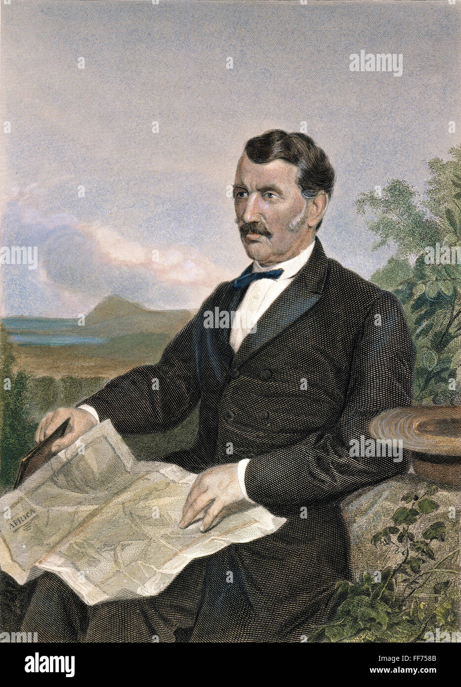DAVID LIVINGSTONE /n(1813-1873). Scottish missionary and explorer ...