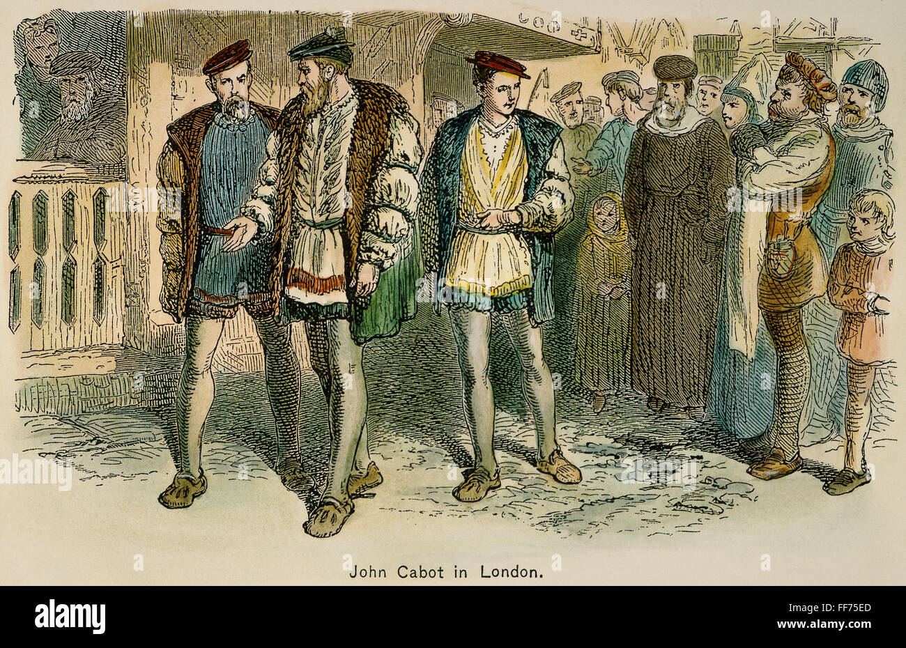 JOHN CABOT (1450-1498). /nItalian name: Giovanni Caboto. Italian ...