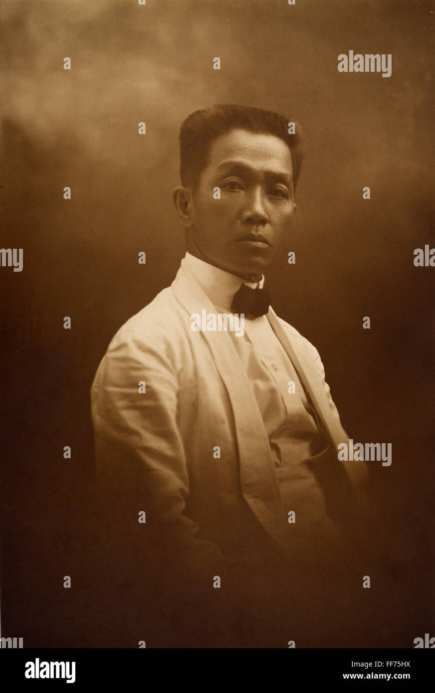 EMILIO AGUINALDO /n(c1870-1964). Filipino leader. Photograph, n.d Stock ...