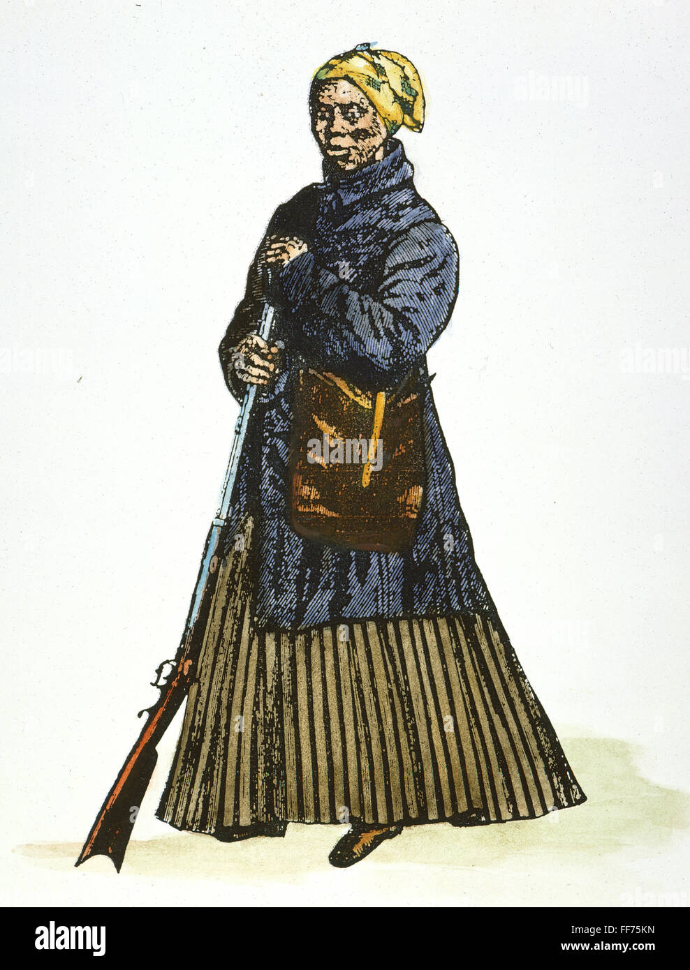 HARRIET TUBMAN (c1820-1913). /nEngraving after the frontispiece to Sarh ...