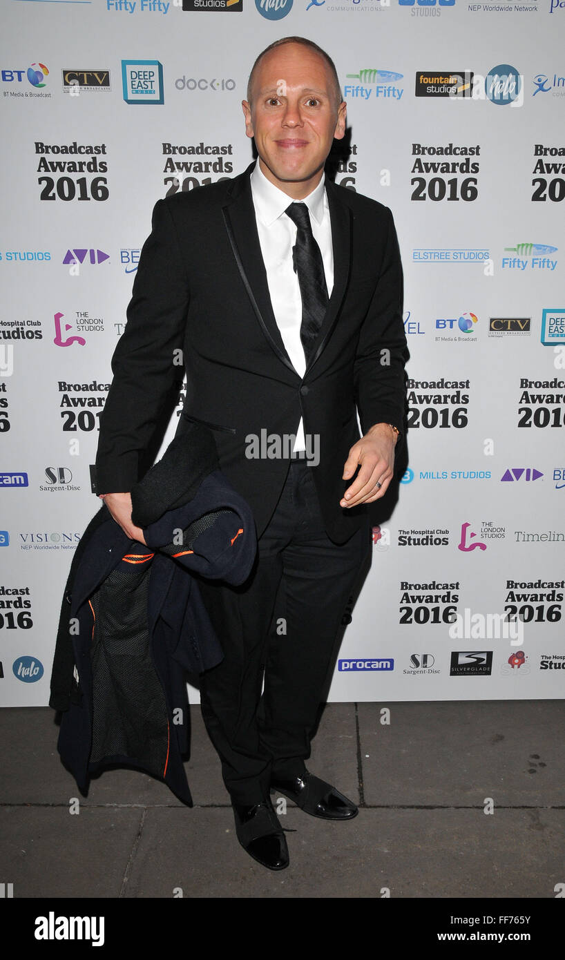 London, UK. Judge Rinder ( Robert Rinder ) at the Broadcast Awards 2016 ...