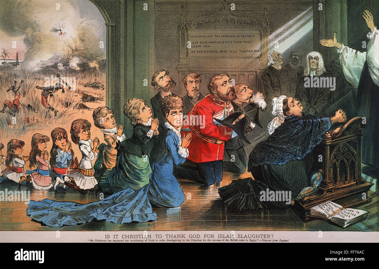 BRITISH IMPERIALISM, 1882. /nIs it Christian to Thank God for Islam ...