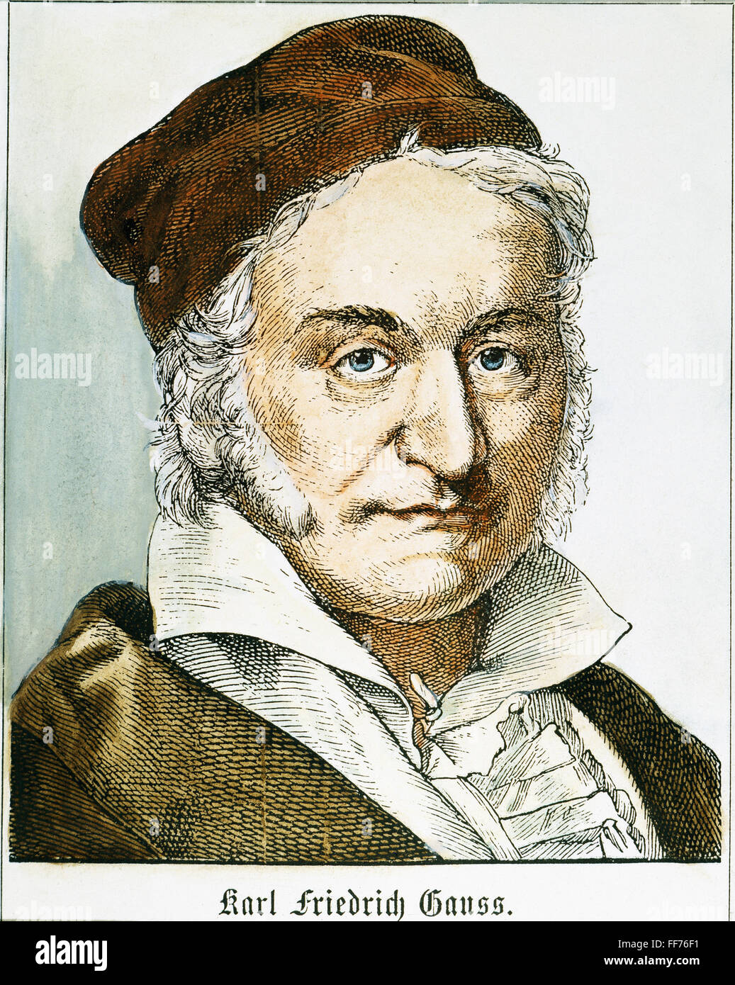 KARL FRIEDRICH GAUSS /n(1777-1855). German mathematician and astronomer ... KARL FRIEDRICH GAUSS /n(1777-1855). German mathematician and astronomer ...
